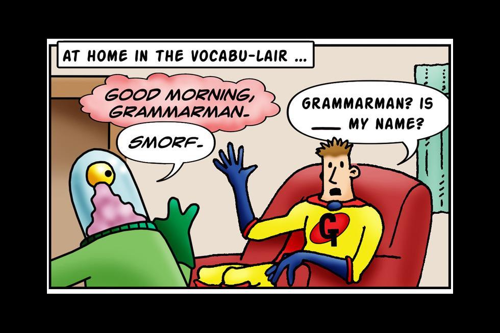 Grammarman: Episode 24—Forget, Forgot, Forgotten | Teaching tool ...